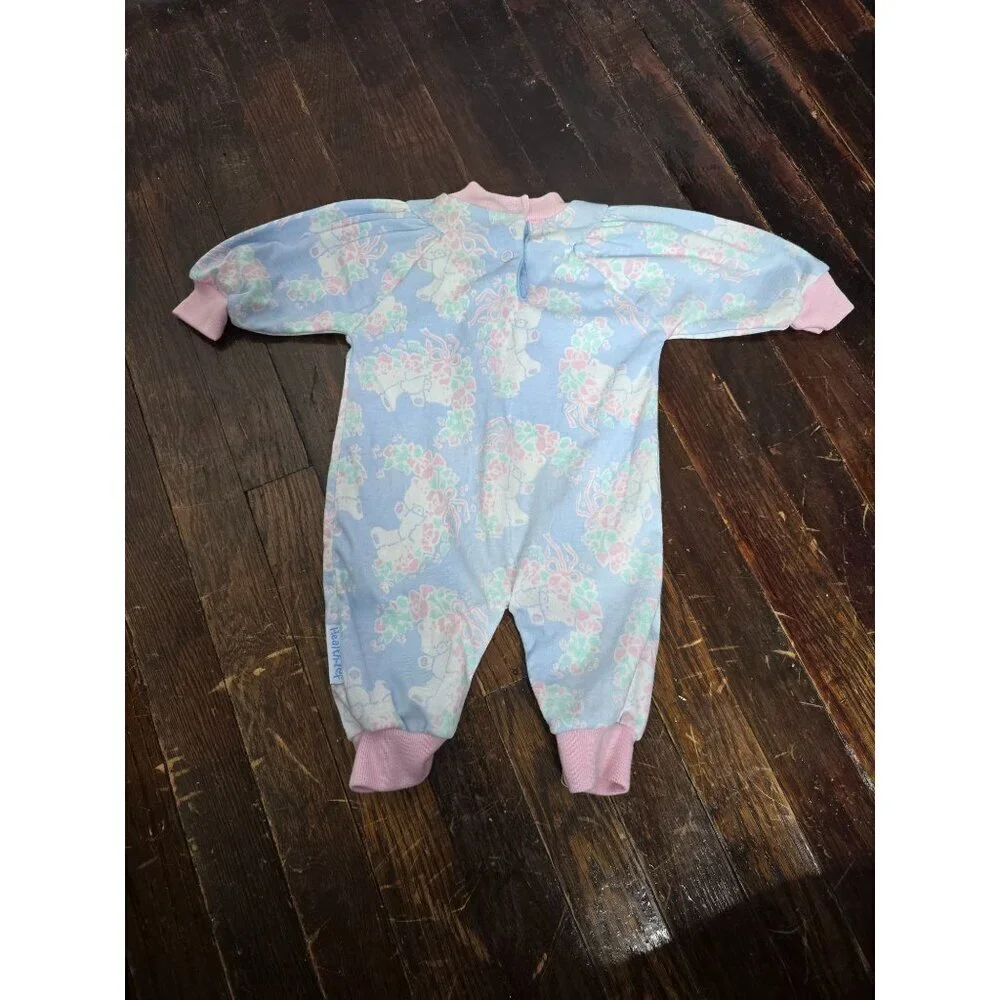 Health-tex | One Pieces | Vintage 9s Healthtex Pastel Blue Teddy Bear ...